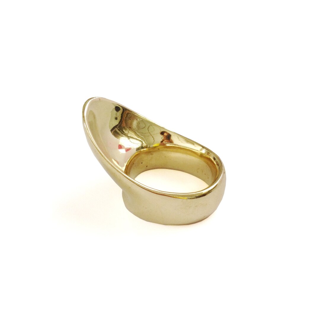 Vermil Archery Thumb Ring - Classic Brass - Protective Gear for Thumb ...