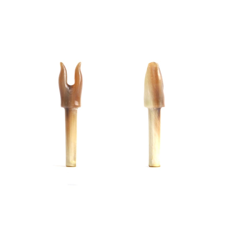 Vermil Natural U-nocks – Premium Arrow Nocks for Traditional ...