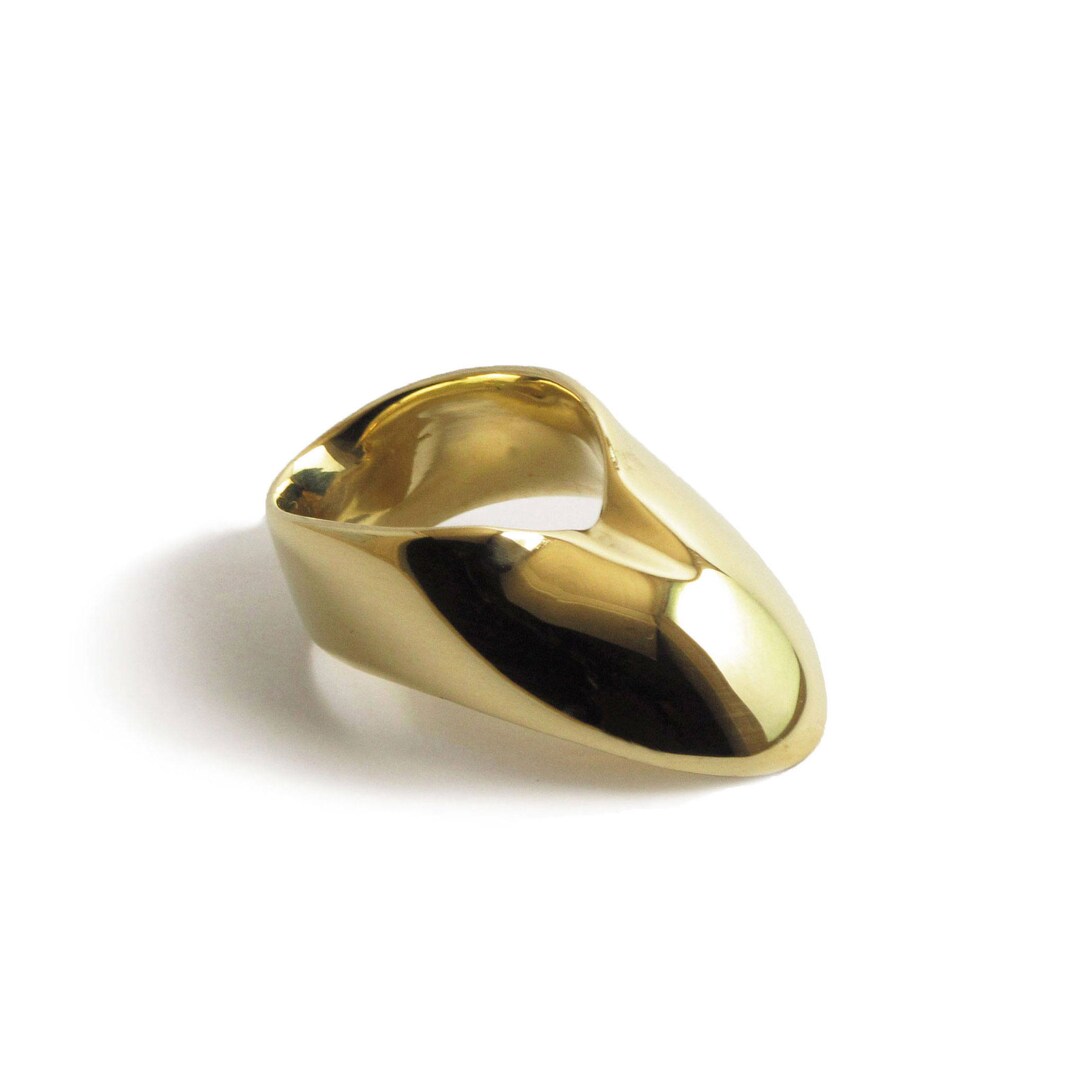 Vermil Archery Thumb Ring - Victory Brass - Protective Gear for Thumb ...