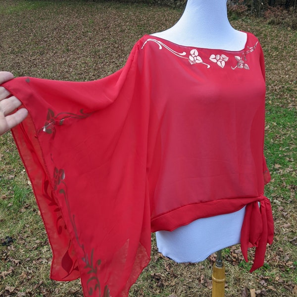 Chiffon Tunic - Etsy