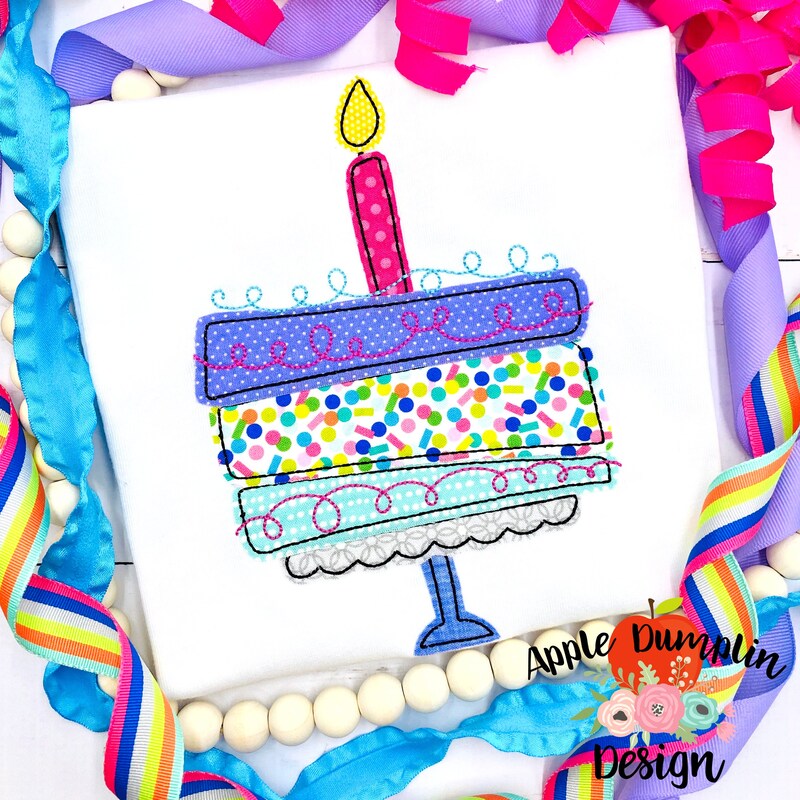 Cake Applique - Etsy