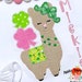 St Patricks Day, Llama, Zigzag, Applique Design, Machine Embroidery ...