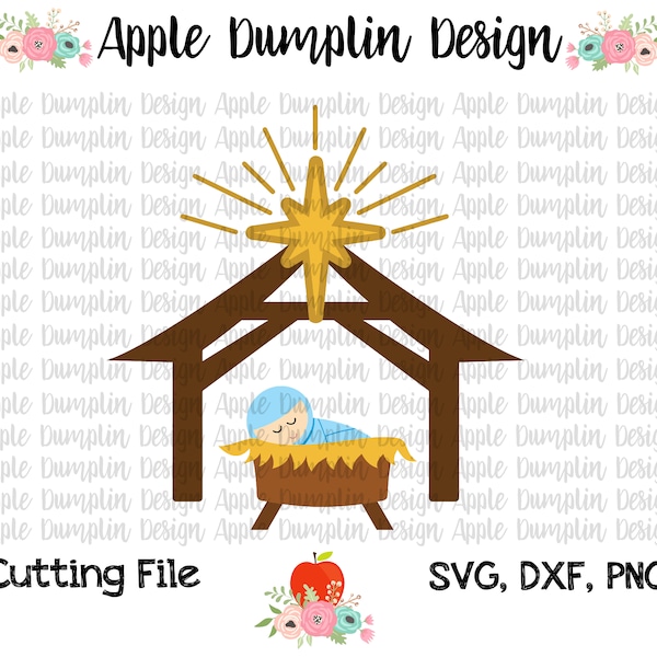 Manger Svg - Etsy