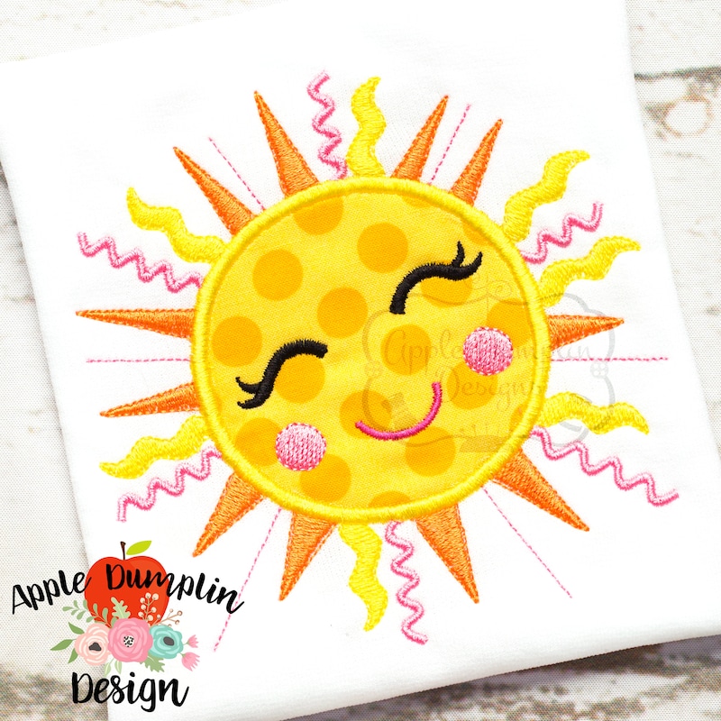 Sunshine Applique - Etsy