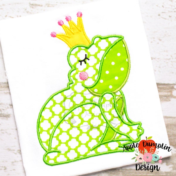Frog Applique - Etsy