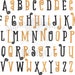 Monster Mash, Complete Alphabet, Embroidery Font, BX Included, 1 In, 1. ...