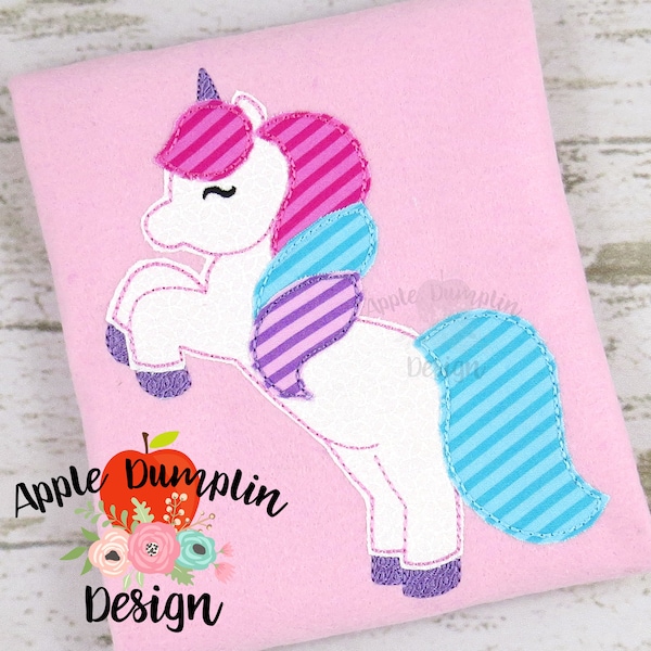 Unicorn Applique - Etsy