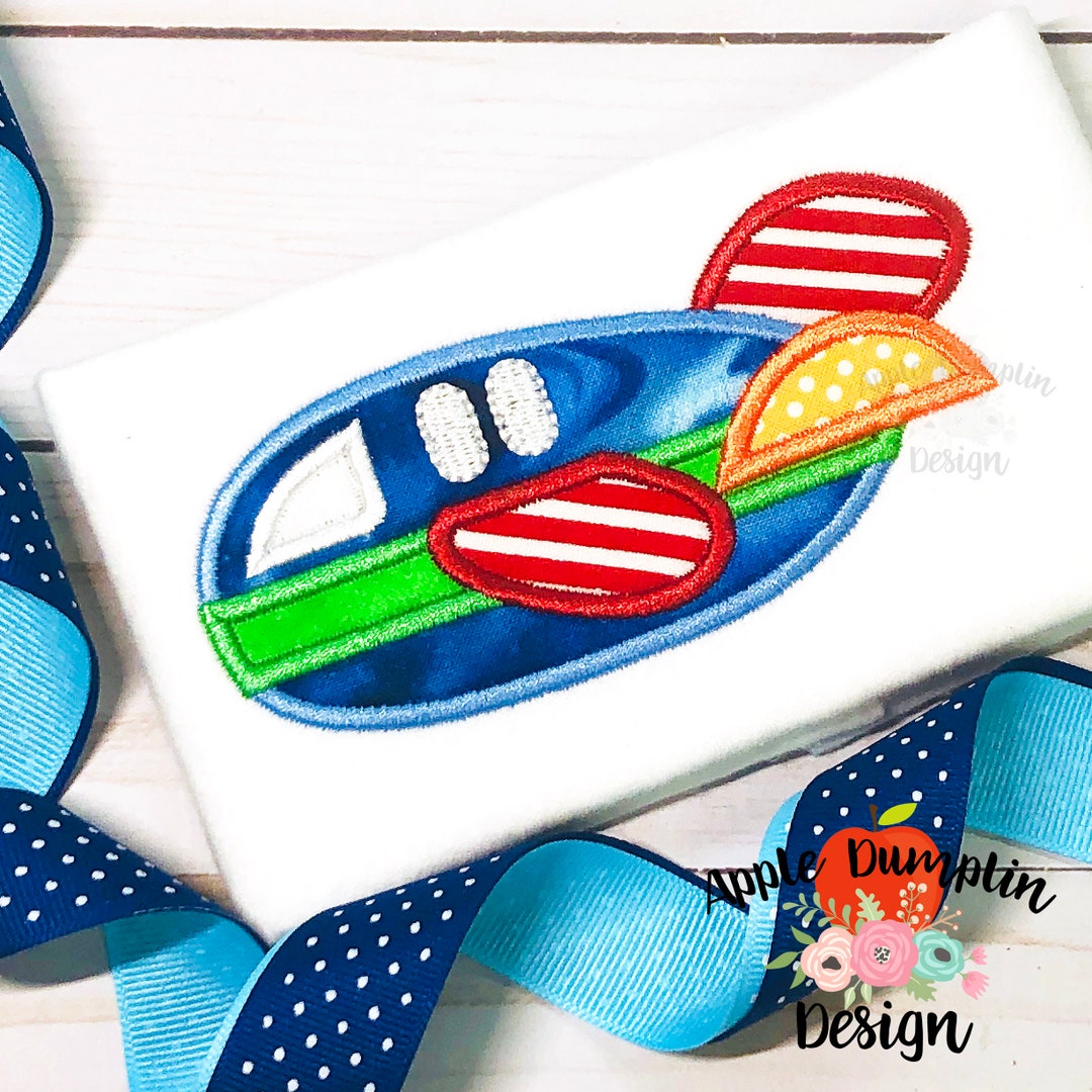 Airplane, Applique Design, Instant Download, Automobile Applique ...