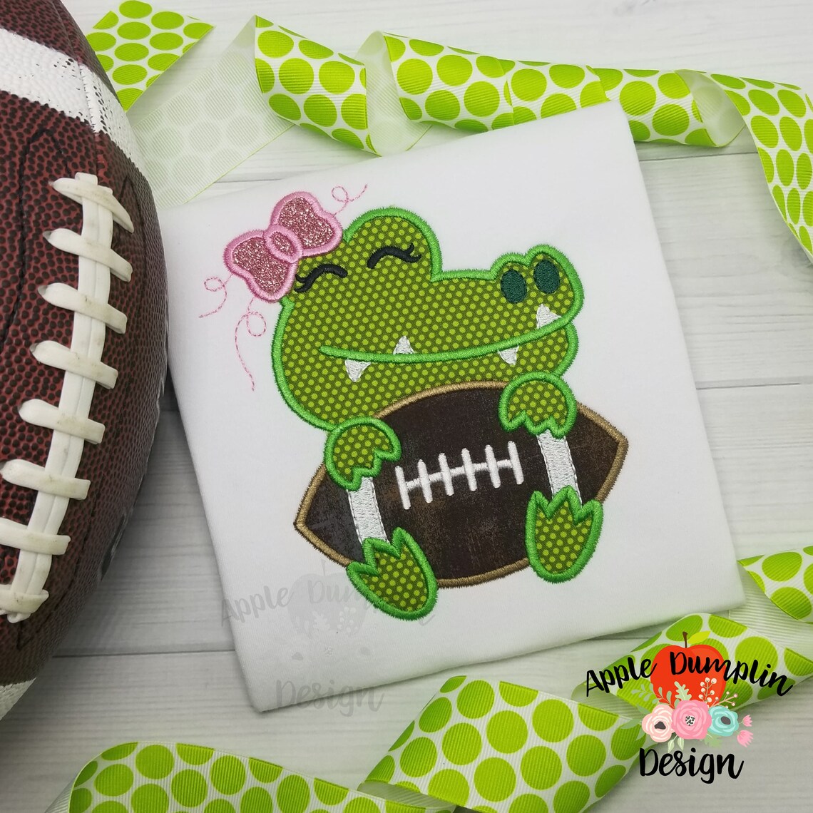 Gator Bundle Boy Girl Set Applique Design Machine - Etsy