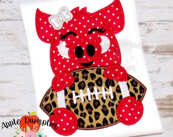 Razorback Embroidery Design | Etsy