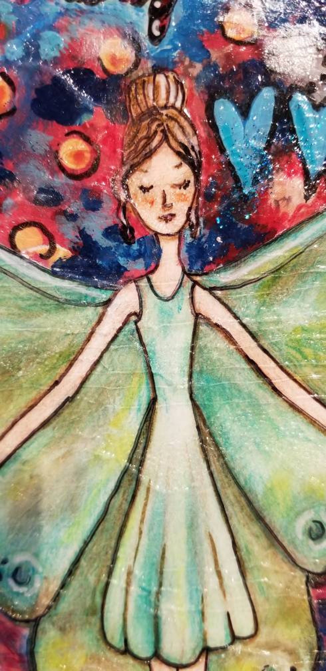 Art Painting Collage, You Got This, Mixed Media Canvas, Reborn Baptism ...