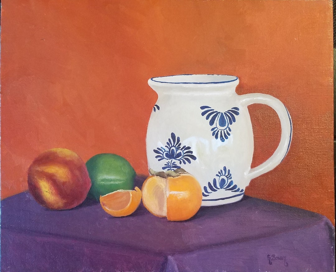 Original Oil Painting -- Still Life Study - Etsy