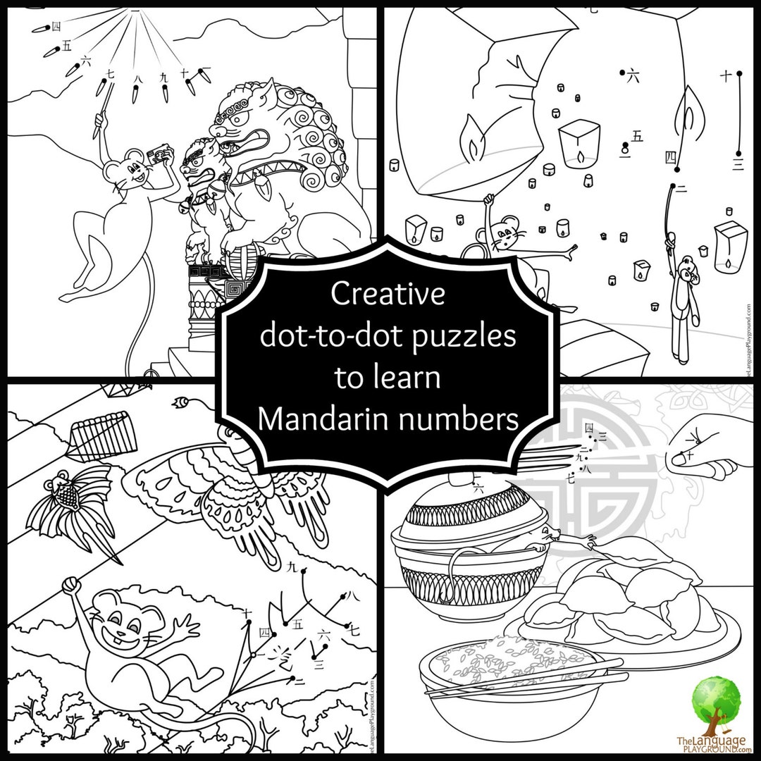 Level 2: Learn Mandarin Numbers (6-10) With Our Printable Activity and ...
