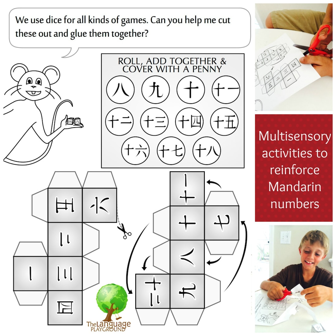 Level 4: Learn Mandarin Numbers (16-20) With Our Printable Activity and ...