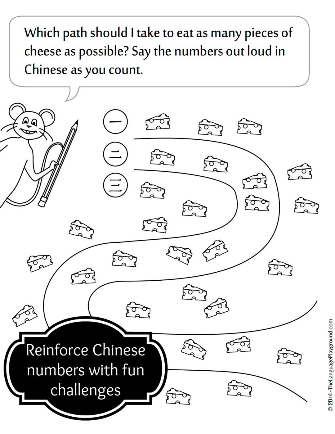Level 3: Learn Mandarin Numbers (11-15) With Our Printable Activity and ...