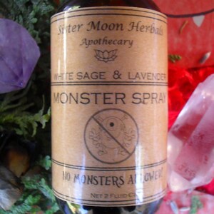Monster Spray - Kids' Smudge Spray --sleep Aid - Night Time Remedy for ...
