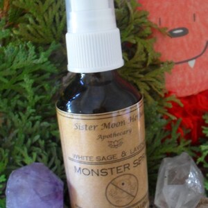 Monster Spray - Kids' Smudge Spray --sleep Aid - Night Time Remedy for ...