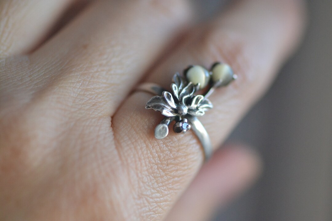 Ukrainian Vintage Sterling Silver Ring Antique Silver - Etsy