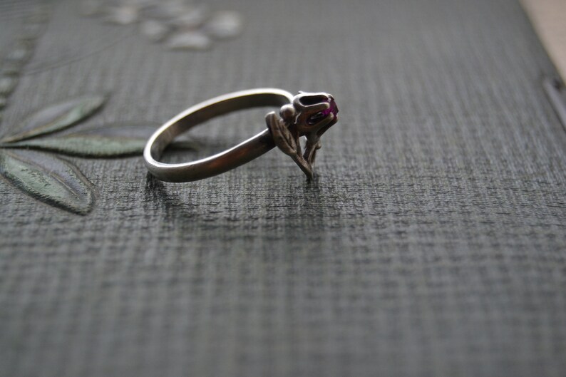 Soviet Vintage Sterling Silver Ring Silver Ring With | Etsy