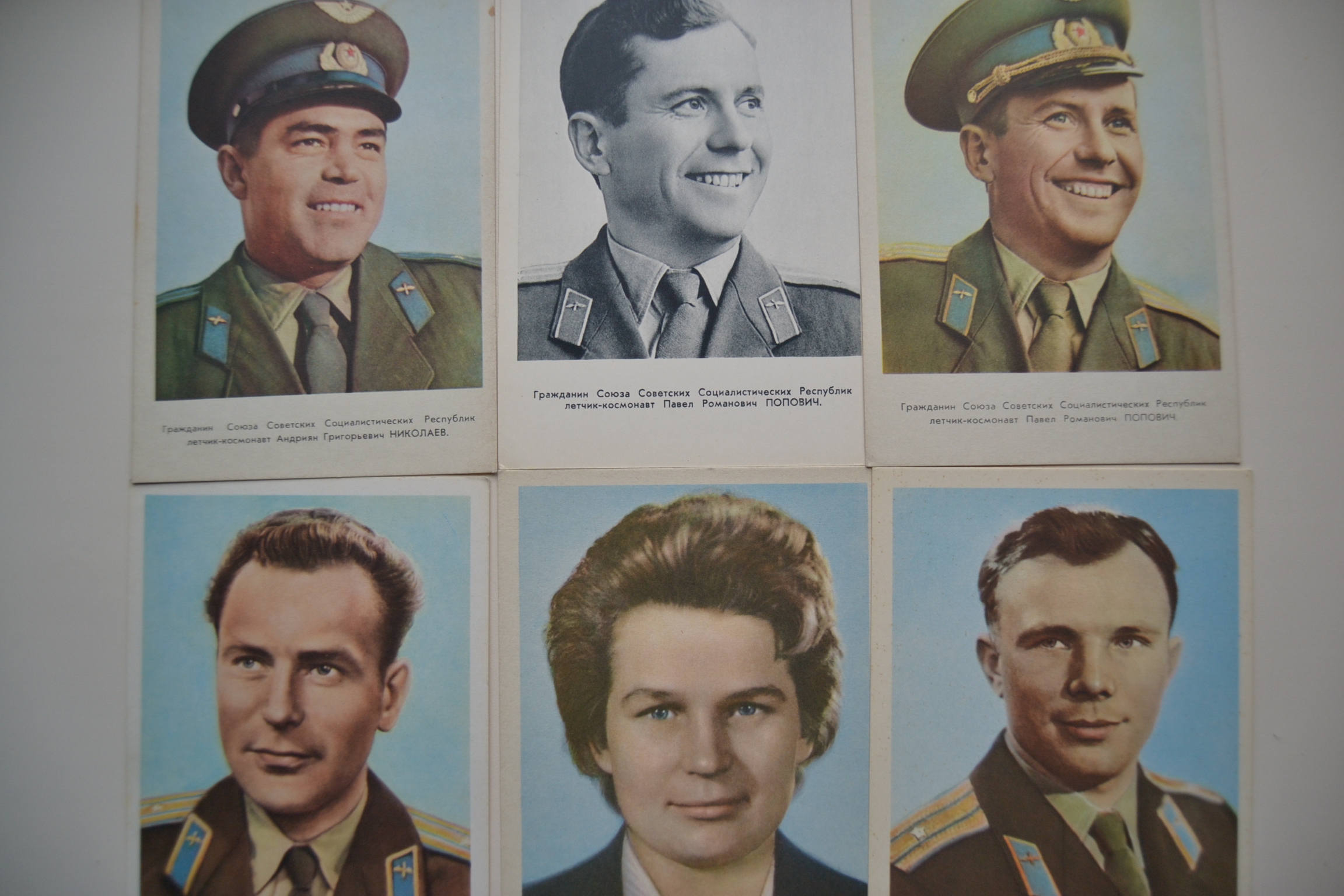 6 Famous Soviet cosmonauts Vintage Soviet astronauts | Etsy