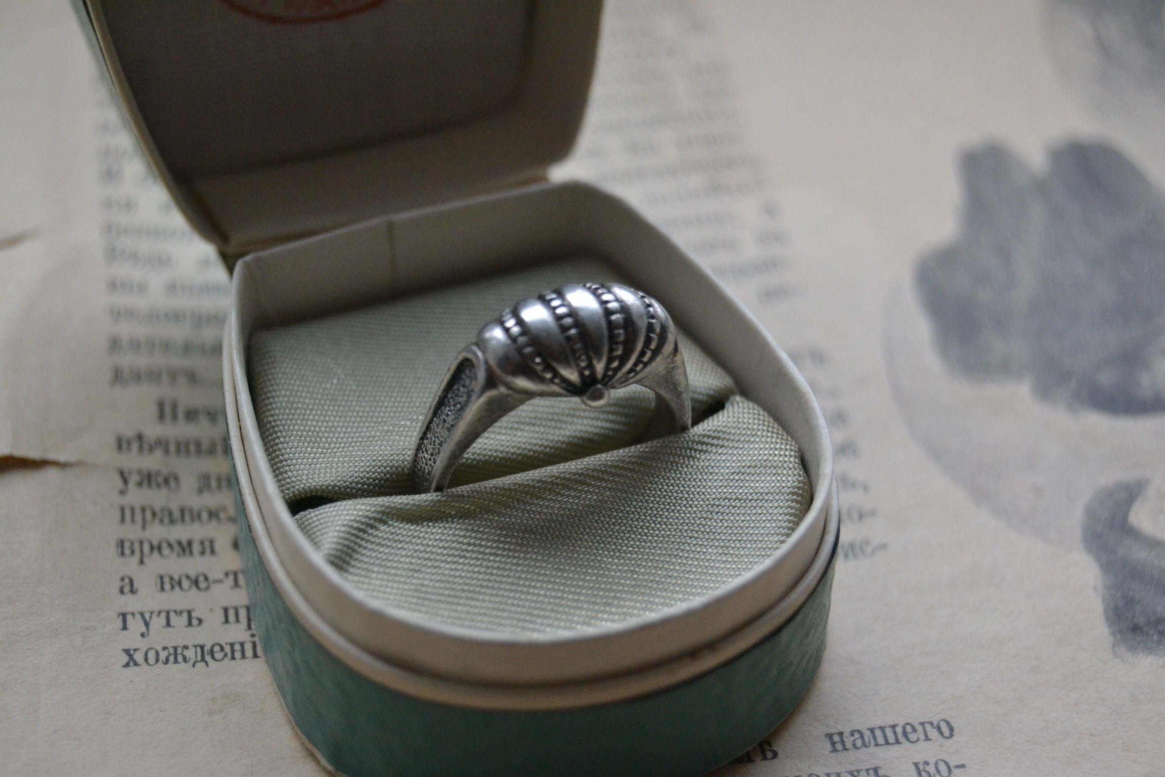 Ukrainian vintage sterling silver ring Vintage sterling | Etsy