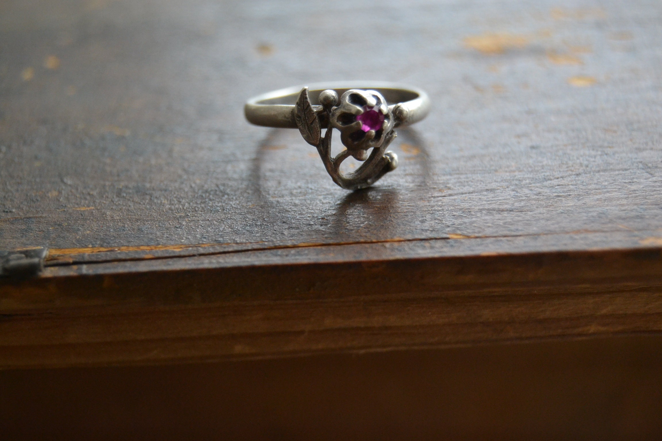 Soviet vintage sterling silver ring Silver ring with | Etsy