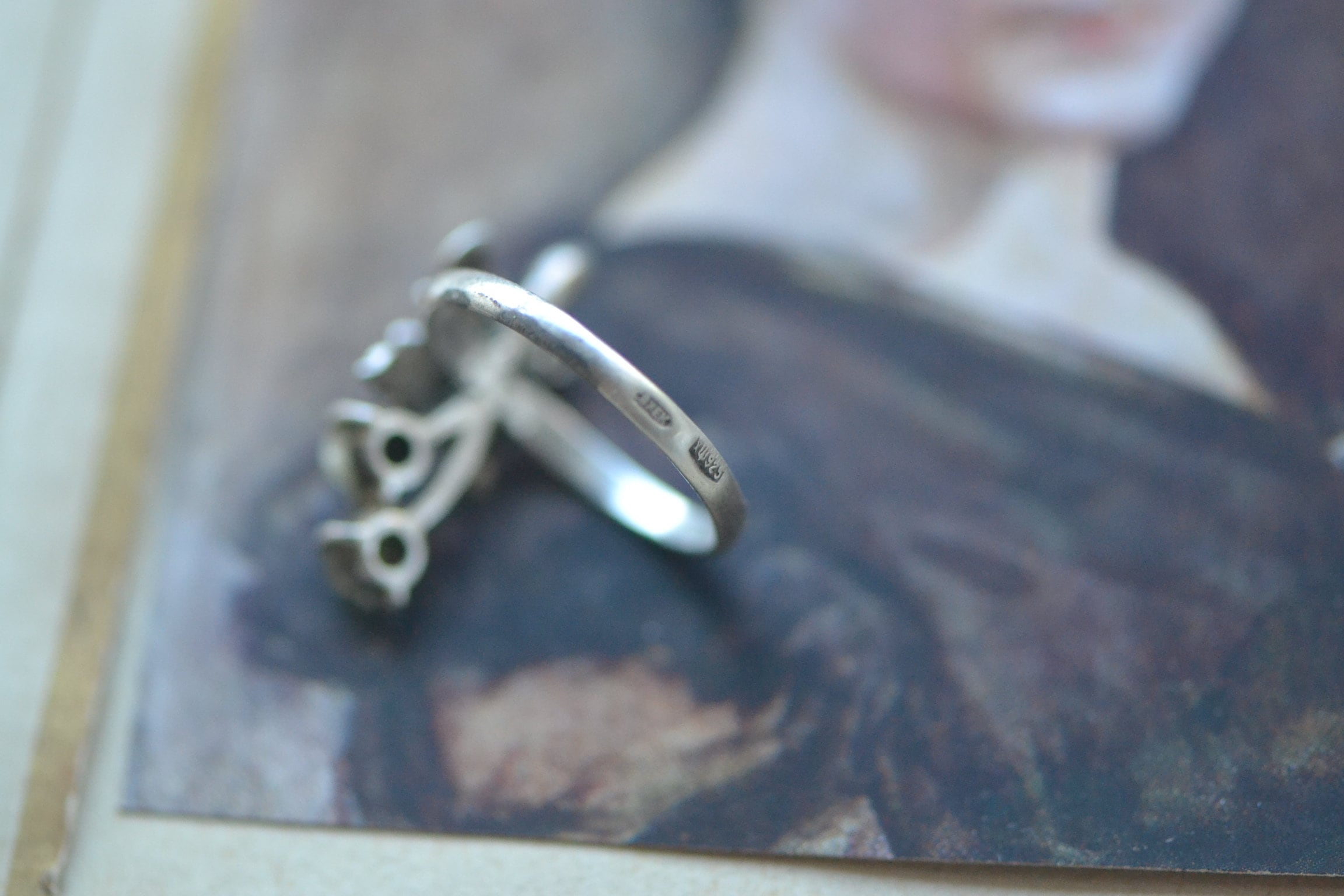 Ukrainian Vintage Sterling Silver Ring Antique Silver | Etsy