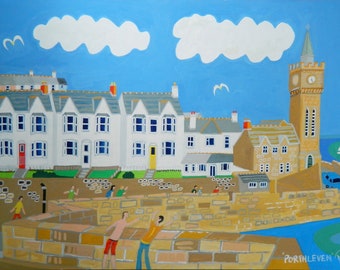 Mevagissey Cornwall Richard Lodey Art Print Association of - Etsy UK