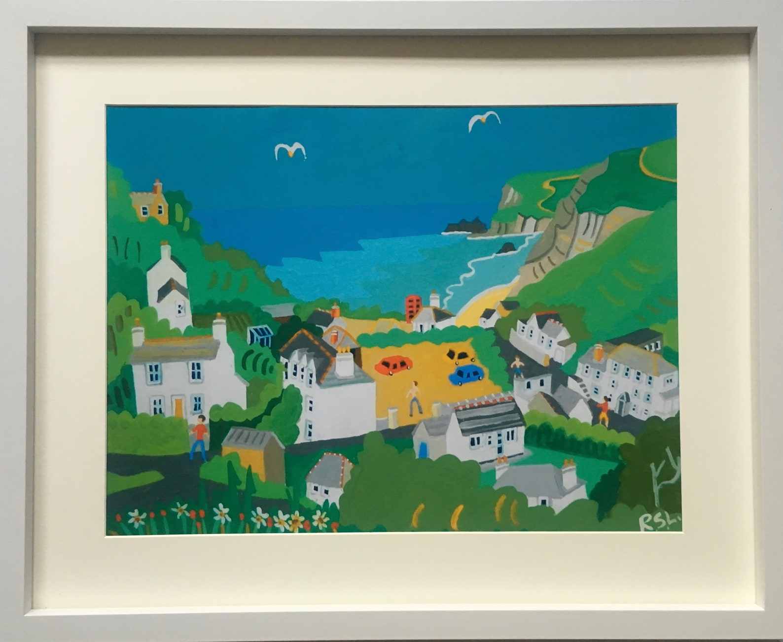 St Agnes, Cornwall, Framed Art Print, Richard Lodey, Association of ...