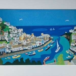 Looe, Cornwall, Framed Art Print, Richard Lodey, Association of British ...
