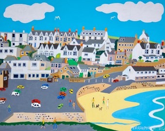 St Ives, Cornwall, Framed Art Print, Richard Lodey, Association of ...