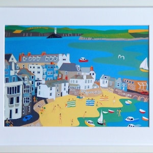 St Ives, Cornwall, Framed Art Print by Richard Lodey, Association of ...