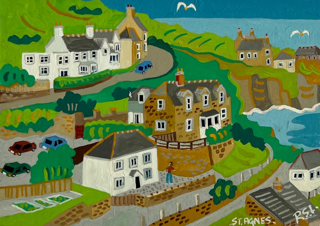 Richard Lodey, Association of British Naive Artists, Original Painting ...