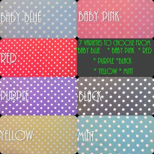 Set of 6 Polka Dot Sewing Pattern Weights, Pyramid Weights, Sewing ...