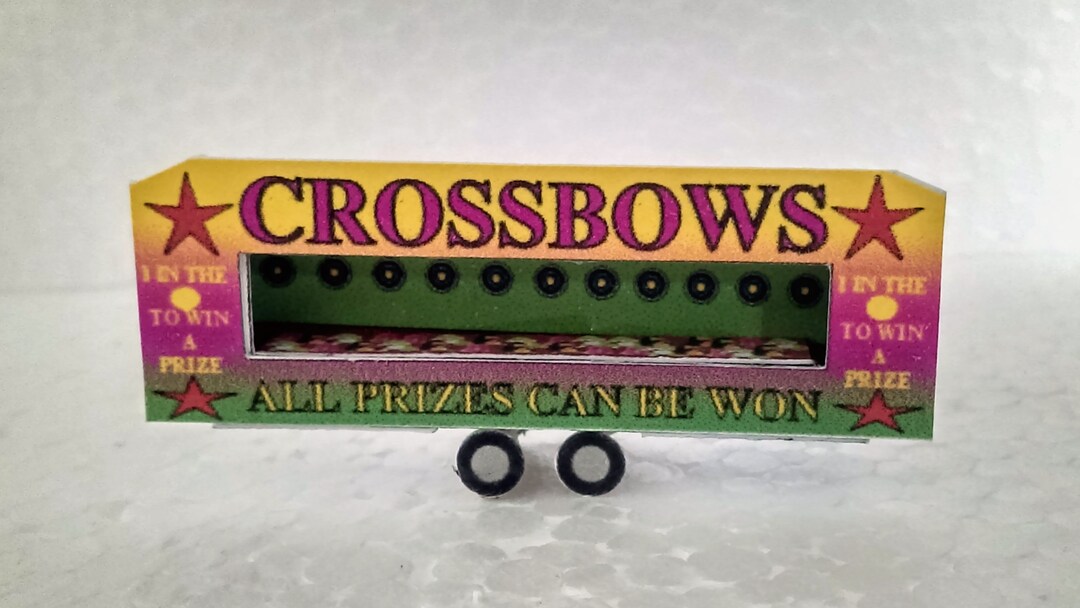 OO Scale Crossbows Stall Card Model Kit PDF Digital Download - Etsy
