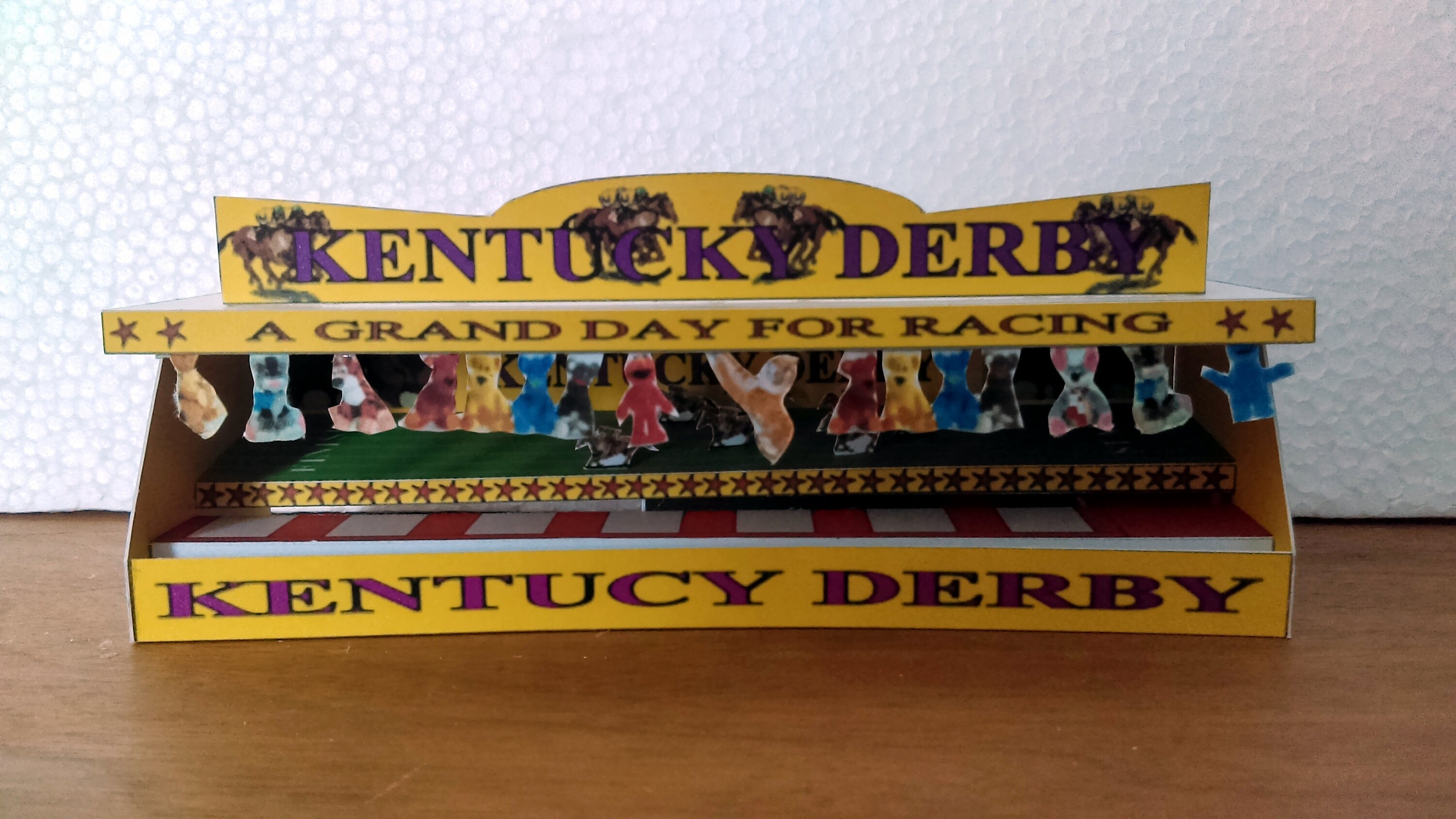 OO Scale Kentucky Derby Stall Card Model Kit PDF Digital Download - Etsy