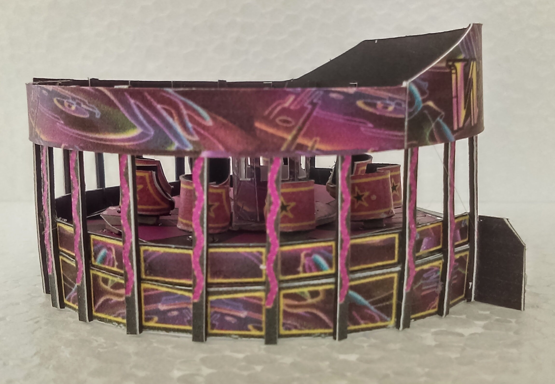 OO Scale Waltzer Ride Card Model Kit PDF Digital Download - Etsy UK