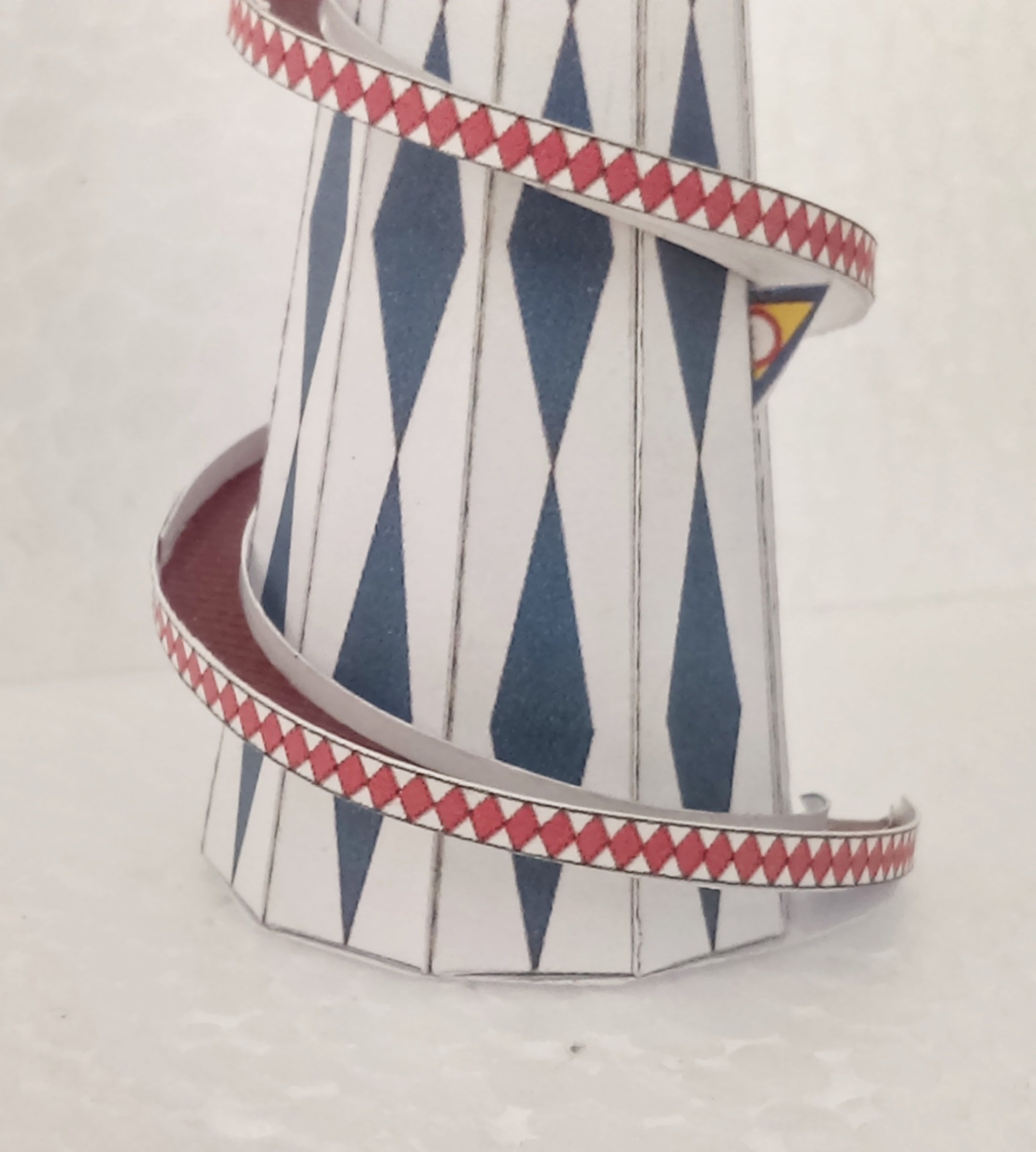OO Scale Helter Skelter Card Model Kit PDF Digital Download - Etsy