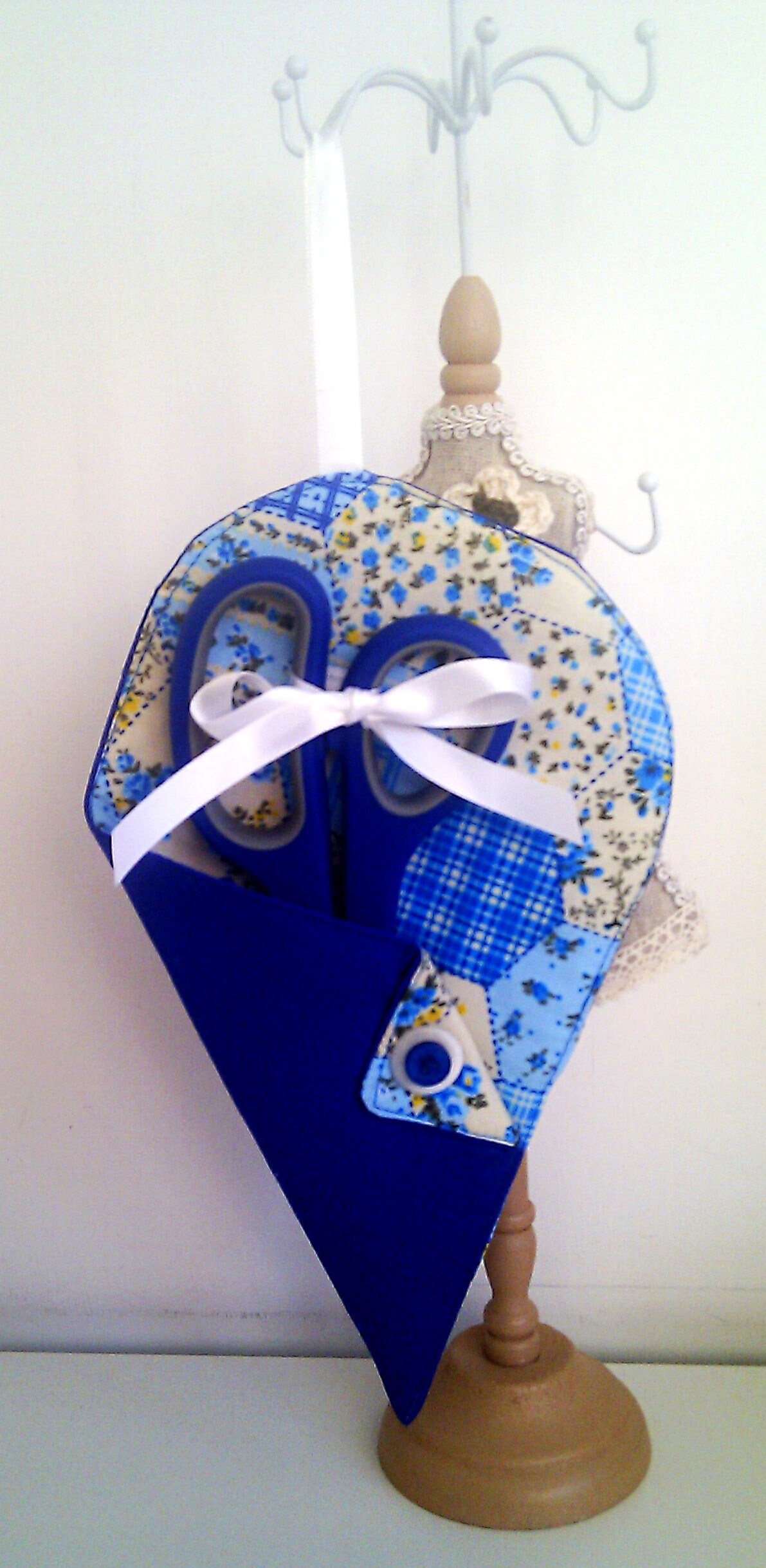 Patchwork Scissor Keepers, Hanging Scissor Keeper, Scissor Pouch ...