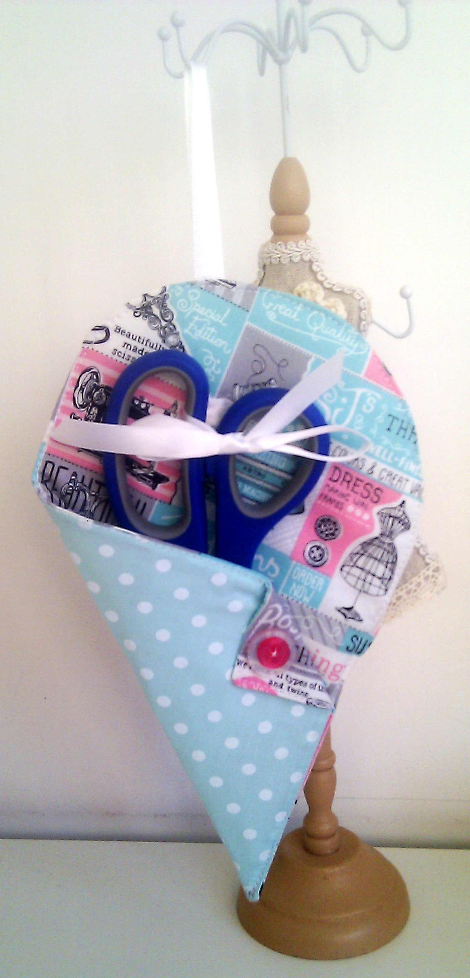 Patchwork Scissor Keepers, Hanging Scissor Keeper, Scissor Pouch ...