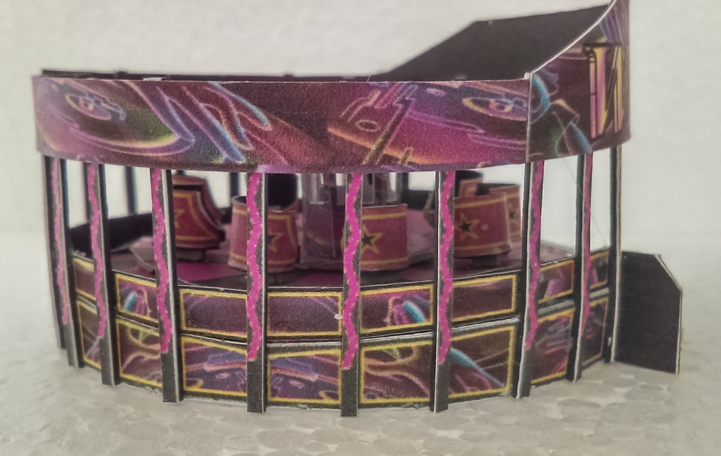 OO Scale Waltzer Ride Card Model Kit PDF Digital Download - Etsy UK