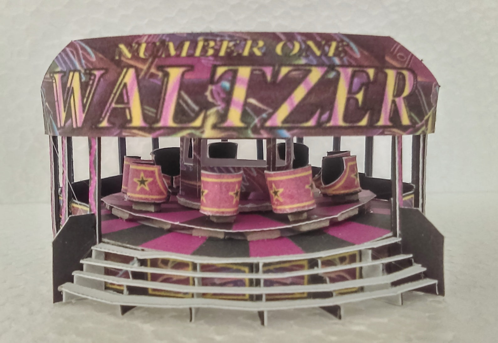 OO Scale Waltzer Ride Card Model Kit PDF Digital Download - Etsy UK
