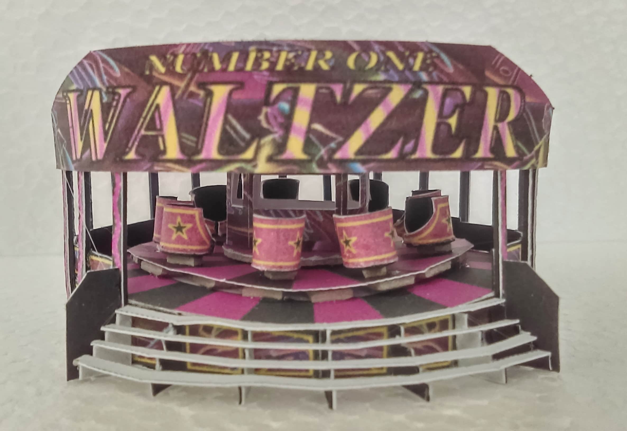OO Scale Waltzer Ride Card Model Kit PDF Digital Download - Etsy