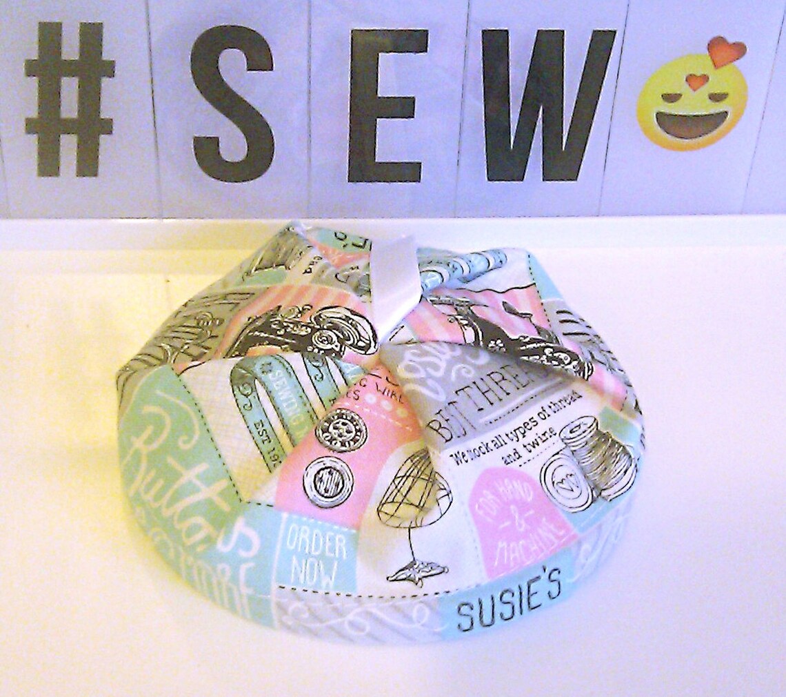 Collapsible Thread/scrap Catcher Sewing Gift Patchwork - Etsy