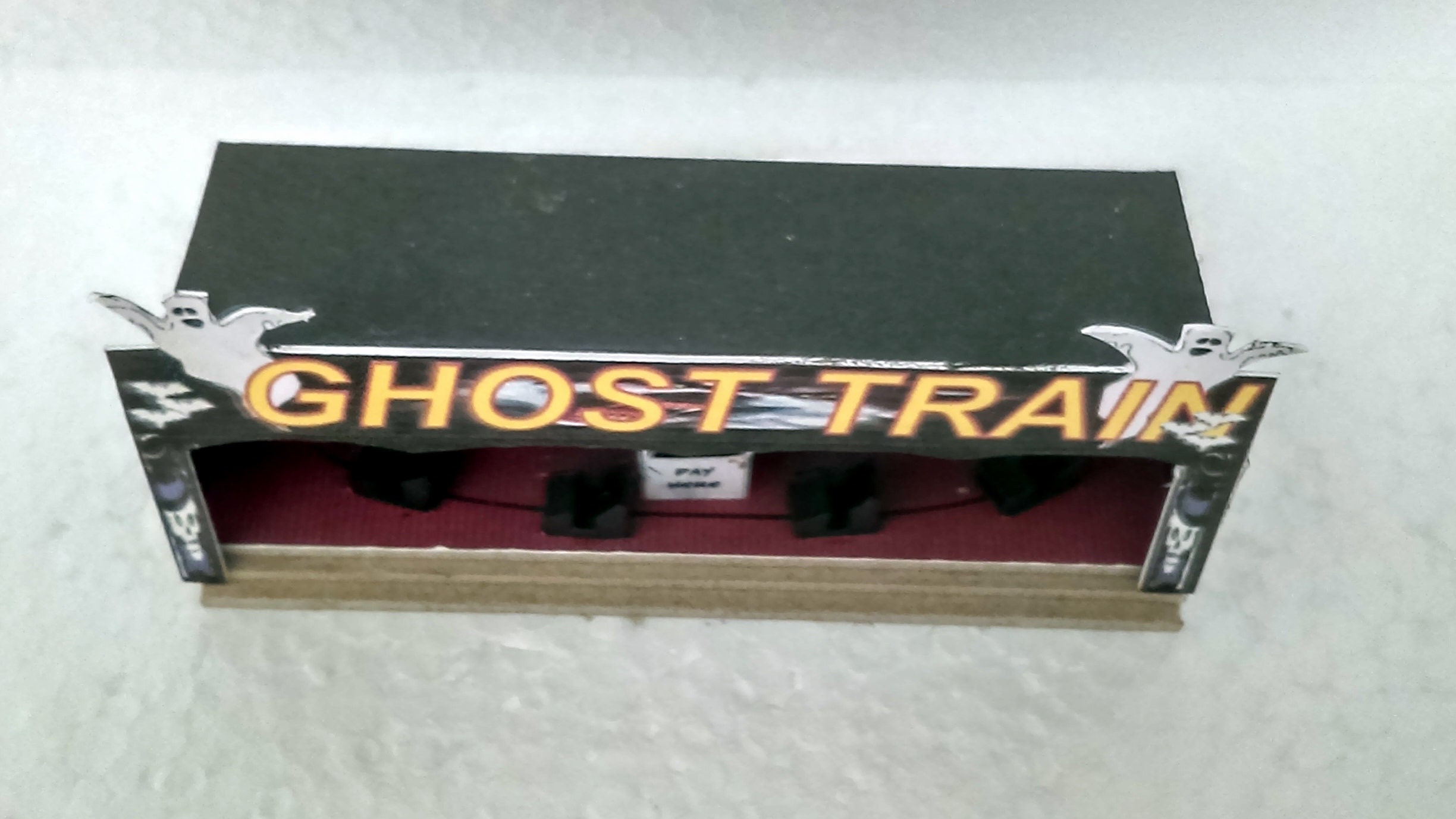 OO Scale Ghost Train Funfair Card Model Kit PDF Digital Download - Etsy UK