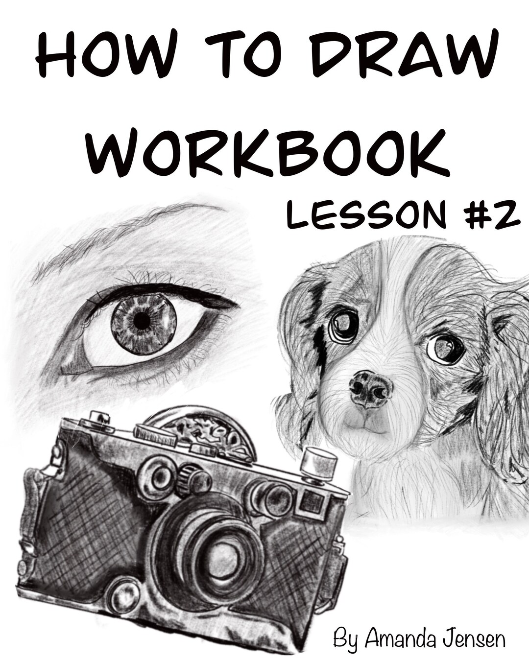 Art Lesson How to Draw Workbook Lesson 2 - Etsy