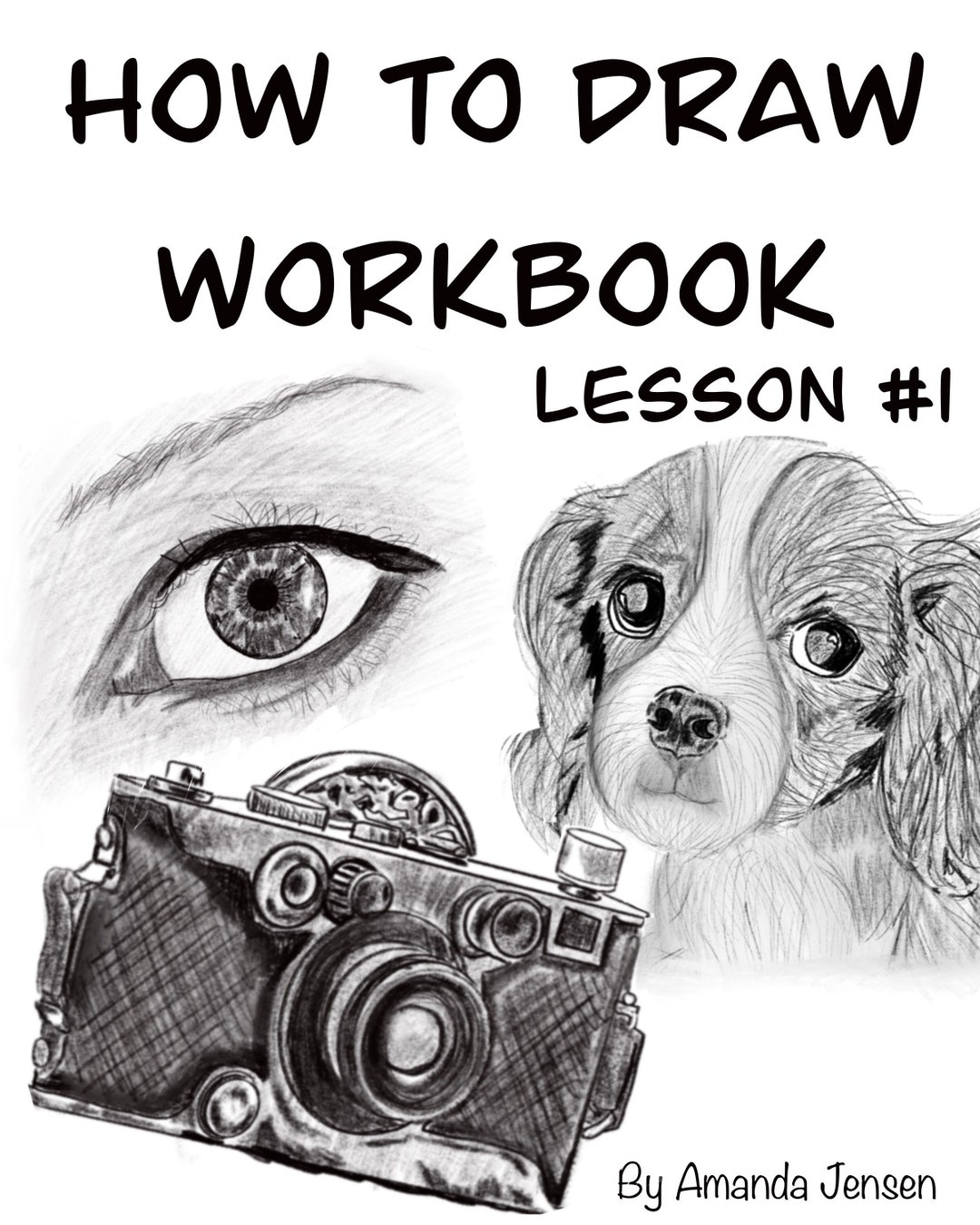 Art Lesson How to Draw Workbook Lesson #1 - Etsy