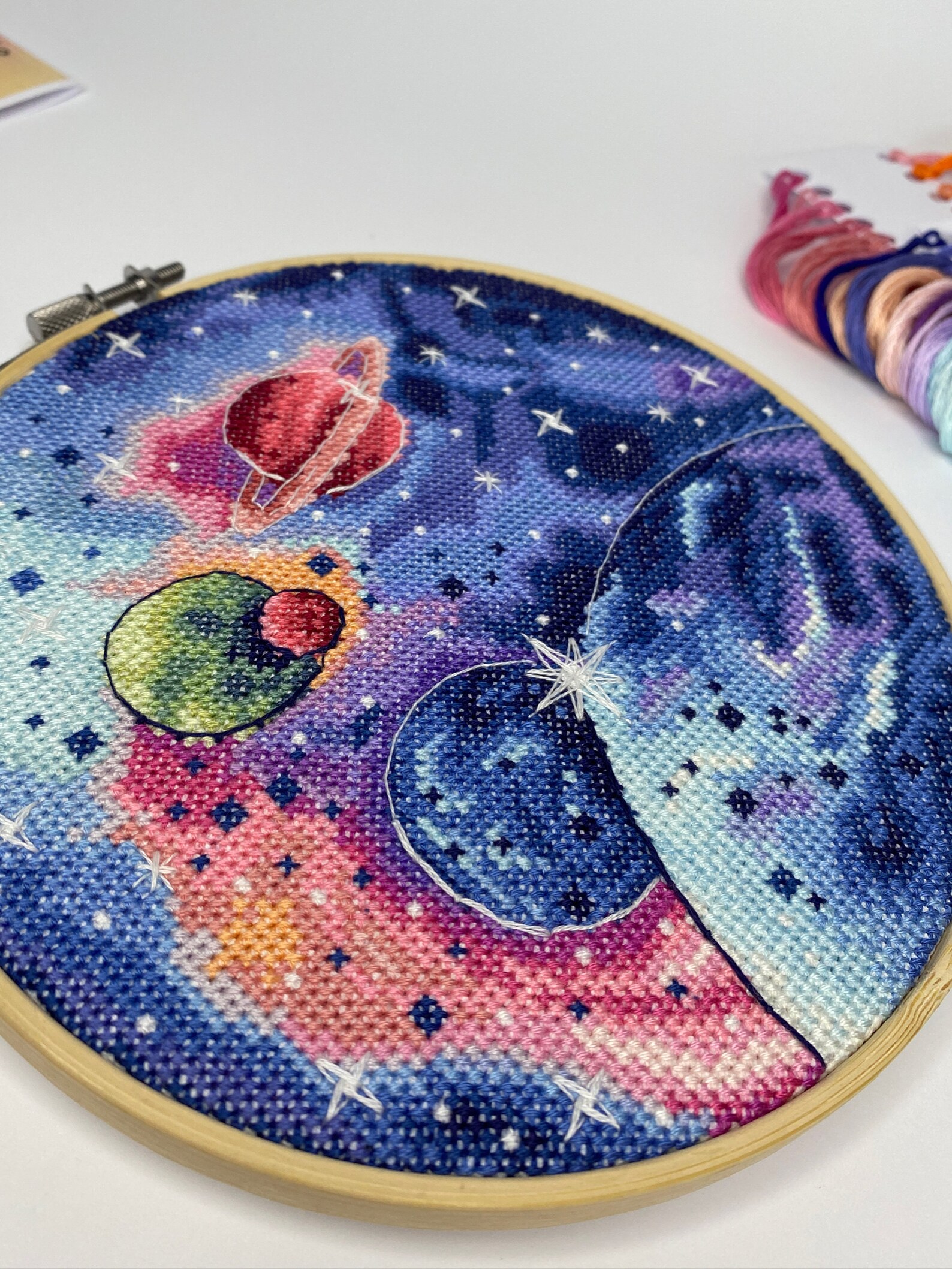 Cross Stitch Cross Stitch Pattern Space Cross Stitch - Etsy