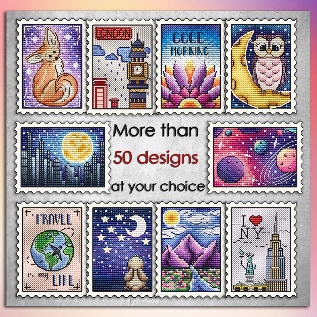 Cross Stitch Pattern Small Cross Stitch Pattern Modern Cross | Etsy