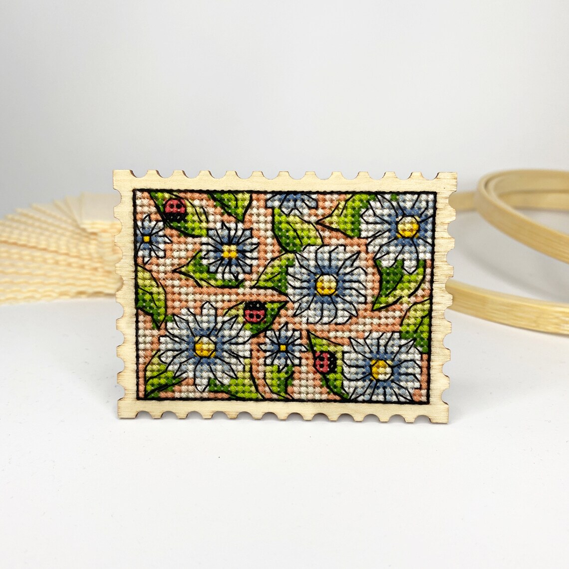 Small Cross Stitch Pattern: Flowers Summer Spring Daisies - Etsy